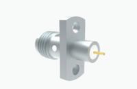 China Durability SMA Female Flange Mount Stainless Steel RF Connector for sale