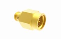 China SMA Male Brass Gold Plated RF Coaxial Connector for SFF-50-1 Cable for sale