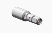 China 2.4mm Male Stainless Steel RF Coaxial Connector with SF102E/SF102 Cable for sale