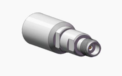 China 2.4mm Female Stainless Steel Material RF Connector For SF102E/SF102 Cable With Spring-loaded Armor for sale