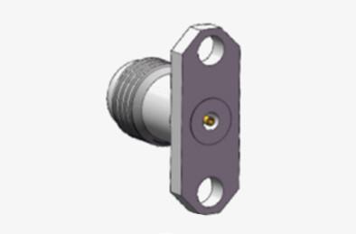 China 50Ω Stainless Steel Female RF Coaxial Connector Lifetime 500Cycles for Industrial for sale