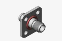 China 2.4mm Water Seal Stainless Steel Female to Female RF Adapter Connector for sale