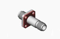 China 2.4mm Female to Female RF Connectors with Passivated Plating Waterproof Stainless Steel for sale