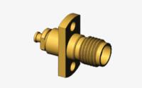 China K2.92 Type Female RF Coaxial Cable Connector For 1# Semi-rigid/flexible Millimetre Cable for sale