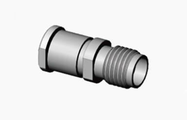 China K2.92 Female Stainless Steel High Performance RF Coaxial Connector for SF102/E Cable for sale