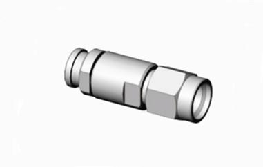 China K Male 2.92 Stainless Steel RF Coaxial Connector Plug for SF103E Cable for sale