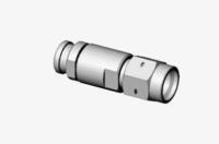 China K2.92 Series Male Stainless Steel  RF Coax Connector For SF103E Cable for sale
