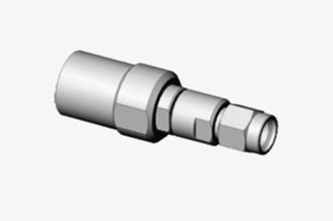 China K2.92 Male Stainless Steel RF Cable Connector With Spring-loaded Armor for sale