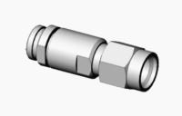 China Milimetre Wave Stainless Steel 2.92mm RF Coaxial Connector For MF442 Cable for sale