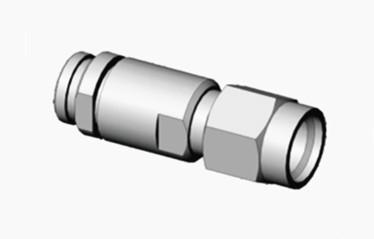 China Milimetre Wave Stainless Steel 2.92mm RF Coaxial Connector For MF442 Cable for sale