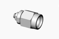 China K Type Straight RF Connector For UT-034 Cable With PTFE Insulator And Stainless Steel for sale