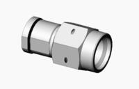 China 2.92mm Male Stainless Steel Straight RF Connectors for CXN3507/MF363A Cable for sale