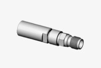 China Milimetere Wave K2.90mm Female Stainless Steel RF Connector for MF540A Cable for sale