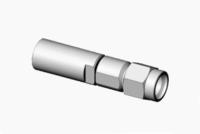 China Straight K2.92mm Male Stainless Steel RF Connector for MF540A Cable for sale