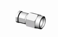 China Waterproof K2.92mm Male Stainless Steel RF Coaxial Connector Plug with Passivated Plating for sale