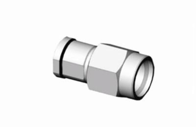 China Waterproof K2.92mm Male Stainless Steel RF Coaxial Connector Plug with Passivated Plating for sale