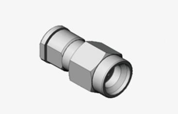 China Reverse Polarity K2.92mm Female Stainless Steel RF Coaxial Connector for sale