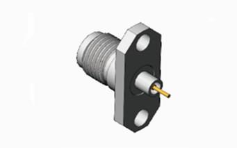 China K Type K2.92mm Female Stainless Steel RF Coaxial Connector With Microstrip for sale