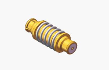 China SMP Female To Female Bullet Spring Loaded Straight RF Adapter Connector for sale