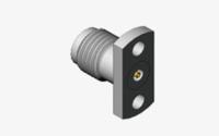 China Communication K2.92 Female High Performance Stainless Steel RF Coaxial Connector for sale