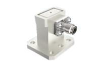 China 15GHz-22GHz K2.92mm Right Angle  to WR51 Waveguide Coaxial Adapter for Aerospace for sale