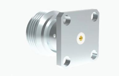 China N Female RF Coaxial Connector With Micro-strip Matched Pinφ 0.45 for sale