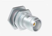 China High Durability TNC Female Bulkhead RF Coaxial Connector for CXN3506 / MF108A Cable 50Ω Impedance for sale