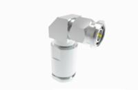 China Stainless Steel TNC Type Male Right Angle RF Coaxial Connector for sale