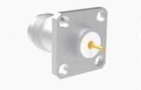 China TNC Female 4-hole Flange Mount with Long Micro-strip RF Connector for sale