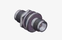 China Nickel Plated TNC Bulkhead Female to Female RF Coaxial Connector for sale