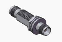 China Straight TNC Female to Female RF Nickel Plated RF Coaxial Connector for sale