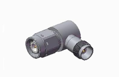 China TNC Right Angle Male to Female RF Connector Adapter for Communication for sale