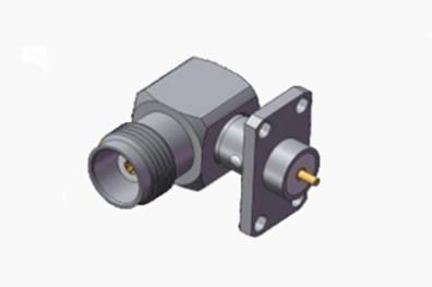 China High Performance TNC Female Microstrip RF Connector with Right Angle Design for sale