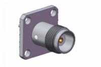 China High-Performance TNC Female Hermetic Straight RF Coaxial Connector for PCB Applications for sale