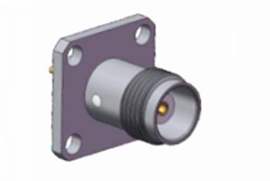 China High-Performance TNC Female Hermetic Straight RF Coaxial Connector for PCB Applications for sale