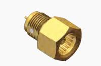 China BMA Female Brass Bulkhead Microstrip RF Coaxial Connector for sale