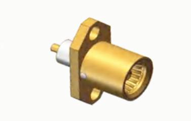 China High Performance BMA Female  2-hole Flange  Brass RF Coaxial Connector for sale
