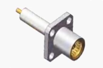 China Stainless Steel BMA Female 4-hole Flange RF Coaxial Connector for sale