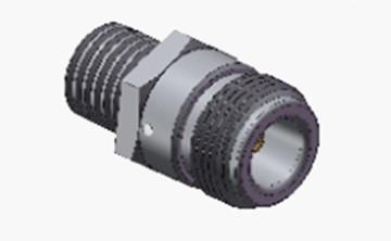 China N Female Bulkhead RF Coaxial Connector High Performance for Communication for sale