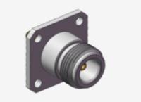 China N Female Waterproof 4-hole Flange RF Coaxial Connector with Microstrip for sale
