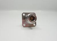 China Stainless Steel N Type Female to Female 4 Hole Flange Adapter 11GHz for sale