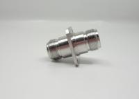 China Stainless Steel N Type Female to Female 4 Hole Flange Adapter 11GHz for sale