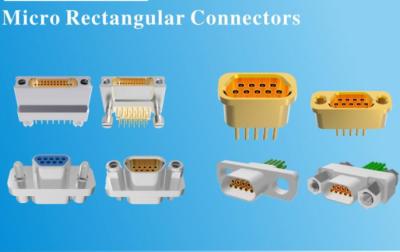 China J30J Series Connector Male Plug Micro D Solder Contact with 9,15, 21, 25, 31, 37, 51, 66, 74,100 Contacts for sale