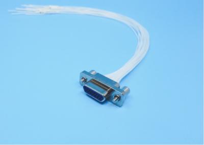 China J30J Series Rectangular Connector 15pins Male Plug Outer Conductor With Nickle Plating Center Conductor With Gold Plating Used For Communication, Radar for sale