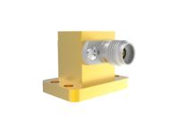 China 18GHz~40GHz WRD180 To K2.92mm Female Right Angle Waveguide To Coax Adapter K/WRD180-KF for sale