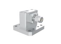 China 7.5GHz~18GHz WRD650 To SMA Male Right Angle Waveguide To Coax Adapter SMA/WRD750-JF for sale