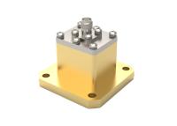 China 8.2GHz~12.5GHz WR90 To SMA Female End Launch Waveguide To Coax Adapter SMA/BJ100-KFE2 for sale