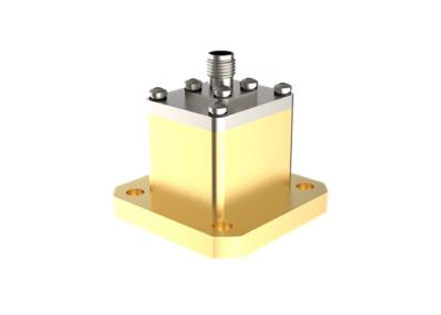 China 11.9GHz~18GHz WR62 To SMA Female End Launch Waveguide To Coax Adapter SMA/BJ140-KFE for sale