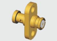 China PTFE Insulator SMP Female 2 Hole Flange Mount Cable Connector Mating Cable 0.047 for sale