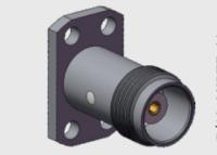 China 50 Ohm Commerical Grade TNC Female Jack 4 Hole Flange Mount Connectors for sale